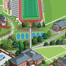 Washington and Lee University AnyMap Interactive Campus Map