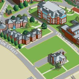 Washington and Lee University AnyMap Interactive Campus Map