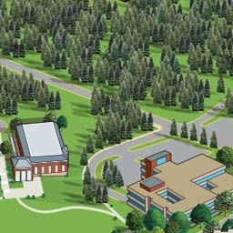 Washington and Lee University AnyMap Interactive Campus Map