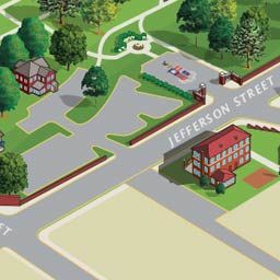 Washington and Lee University AnyMap Interactive Campus Map