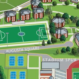 Washington and Lee University AnyMap Interactive Campus Map