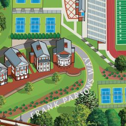 Washington and Lee University AnyMap Interactive Campus Map