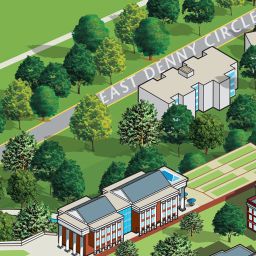 Washington and Lee University AnyMap Interactive Campus Map