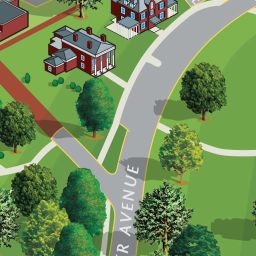 Washington and Lee University AnyMap Interactive Campus Map